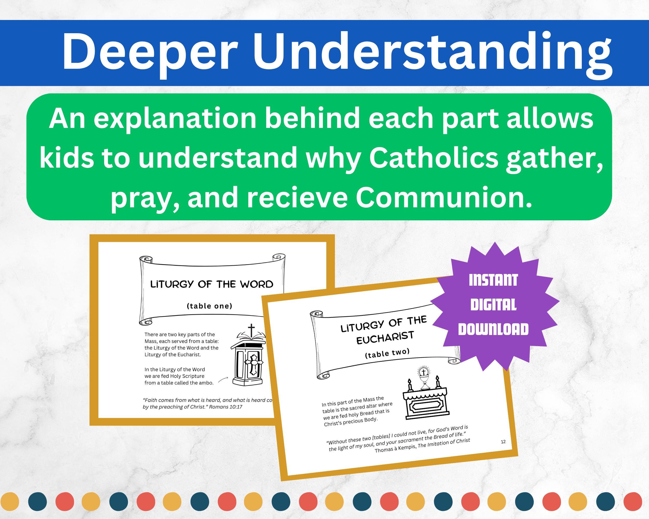 Understanding the Catholic Mass | A Guide to Parts of the Mass for ...