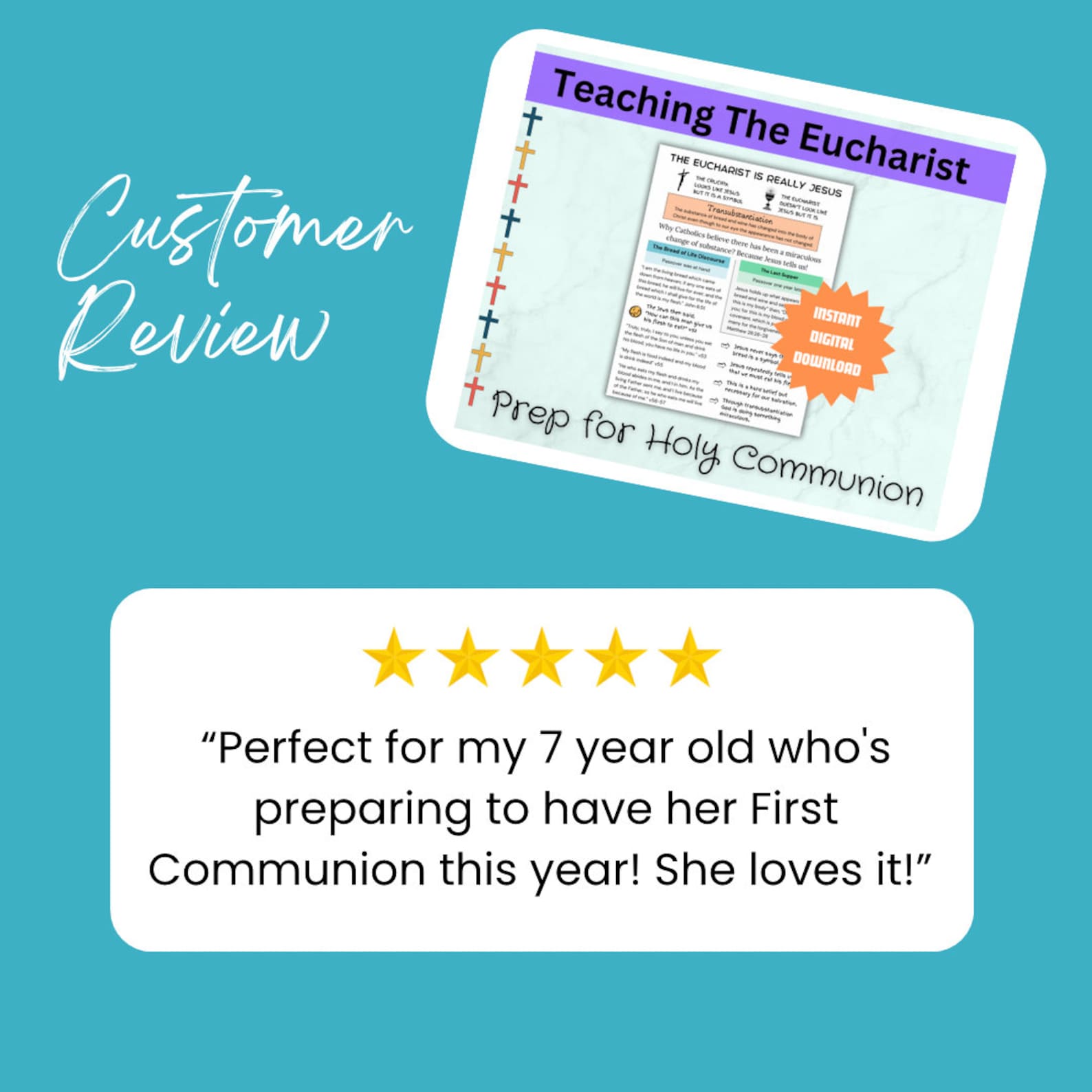 Holy First Communion Printable | Eucharist Printable | Catholic ...