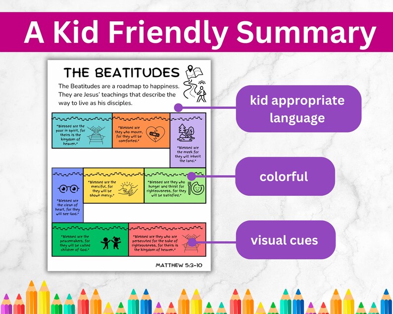 Beatitudes Activity Pages With Saint Quotes & Mazes | Catholic ...
