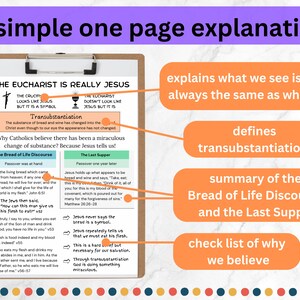 Holy First Communion Printable Eucharist Printable Catholic Sacrament ...