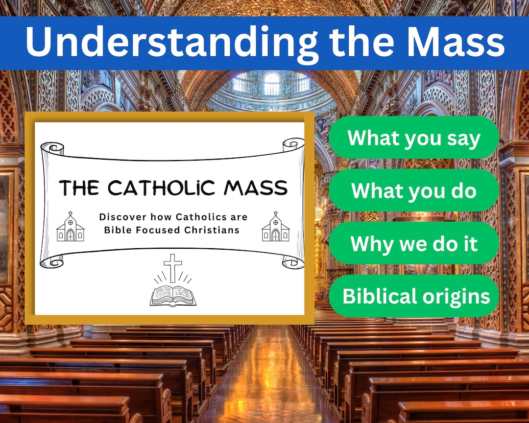 Understanding the Catholic Mass for Kids: A Guide to Parts of the Mass ...
