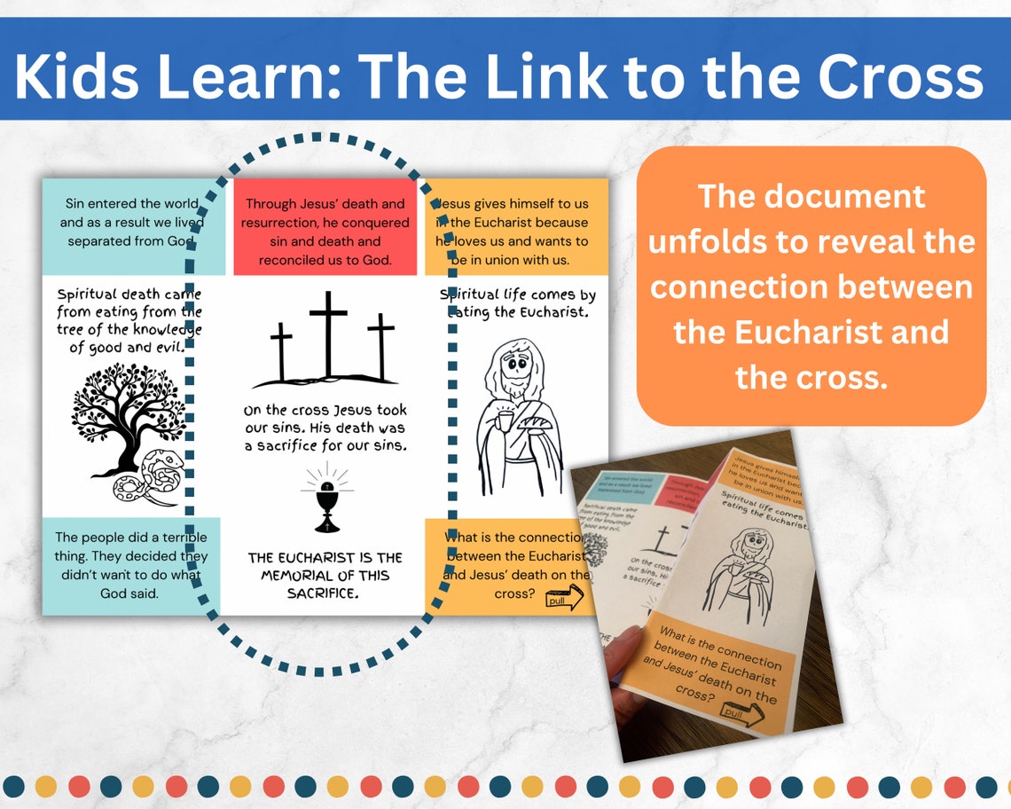 First Holy Communion Preparation | Eucharist Activity for Catholic ...