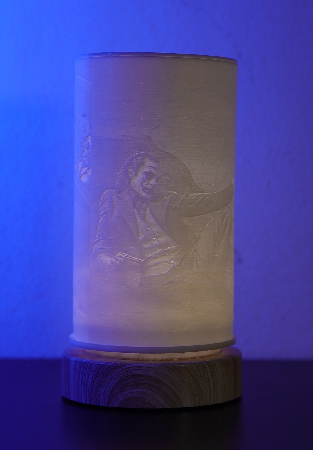 Creation of Adam Joker Night/desk Light Rotating Lamp Unique - Etsy