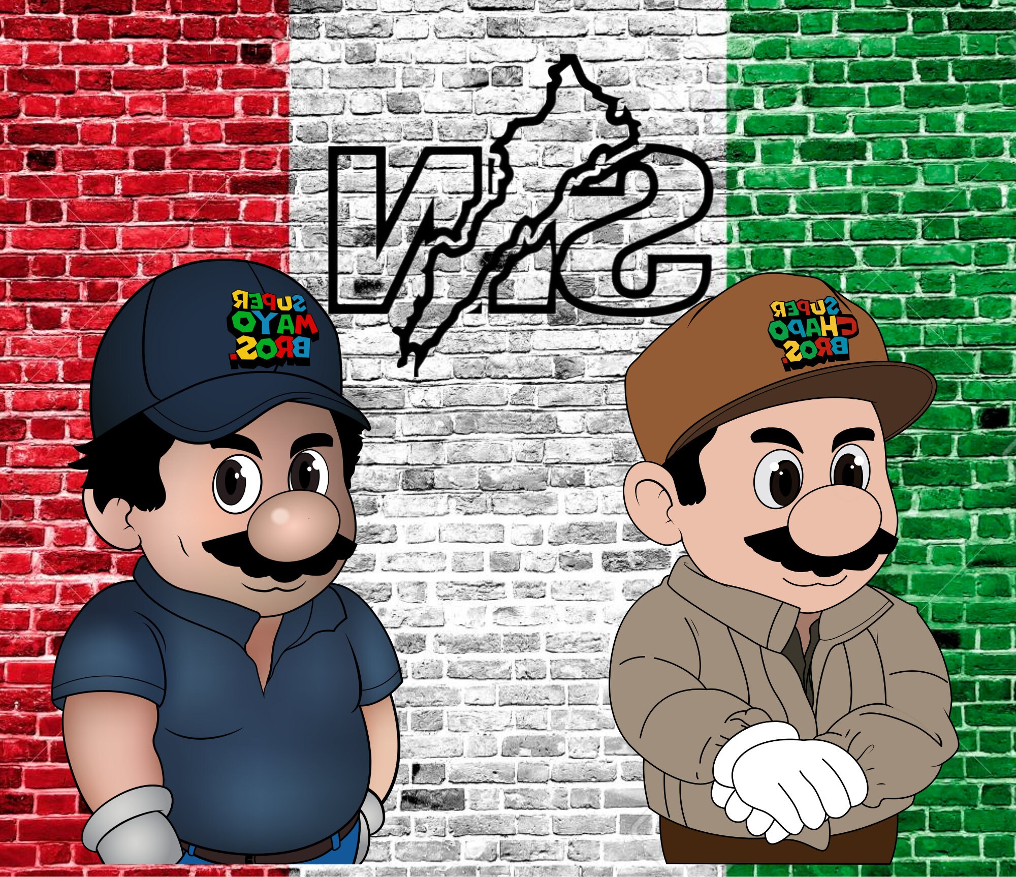 Super Chao Y Mario Bros - Etsy