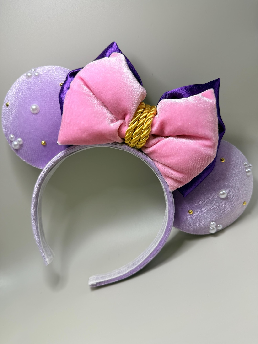Rapunzel Inspired Minnie Mouse Ears - Tangled - Etsy
