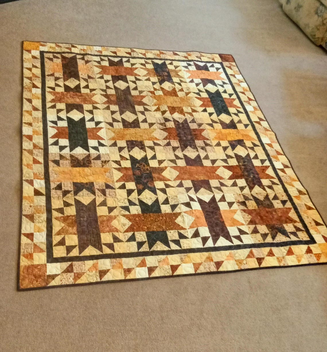 Batik Quilt Fall Splender - Etsy