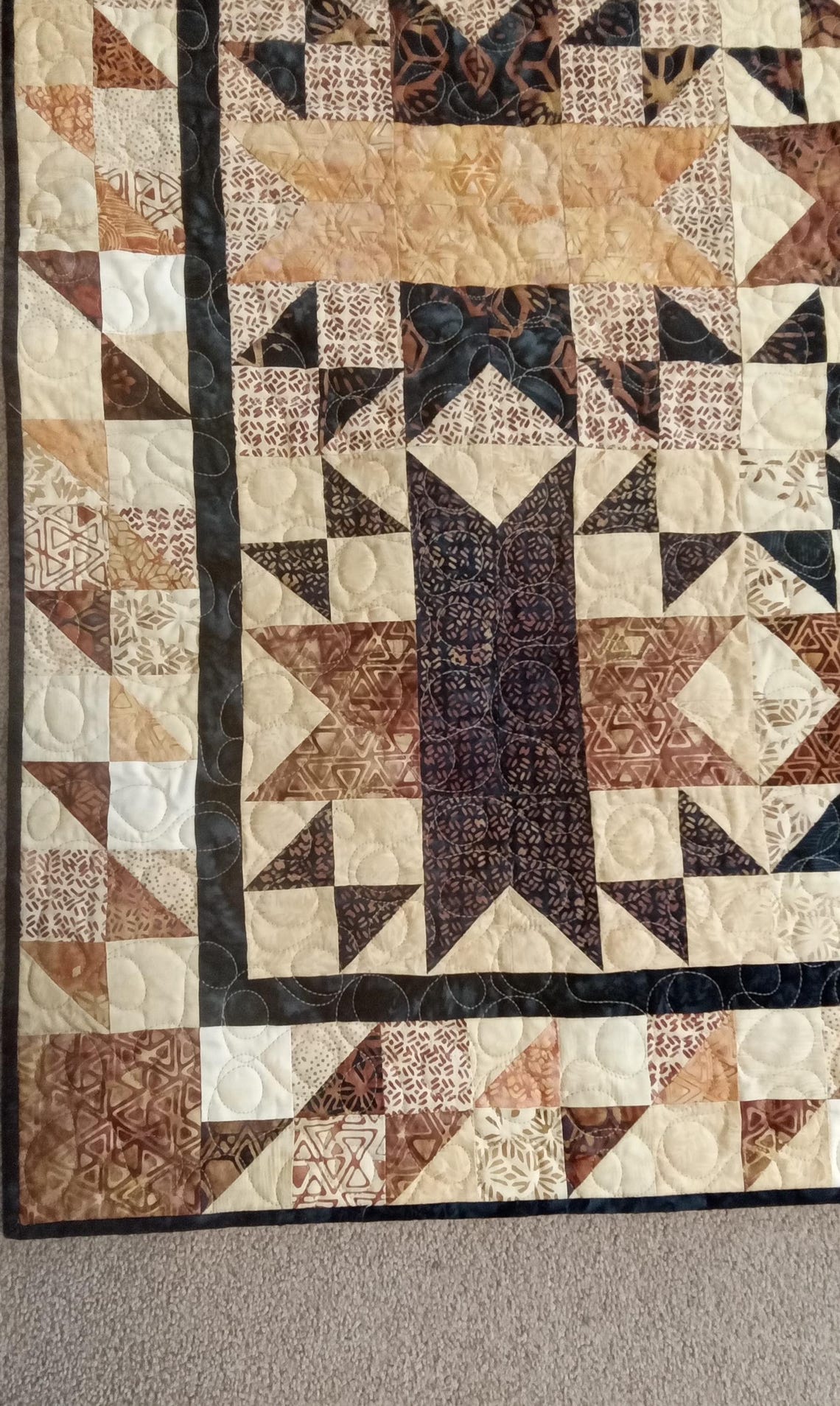 Batik Quilt Fall Splender - Etsy