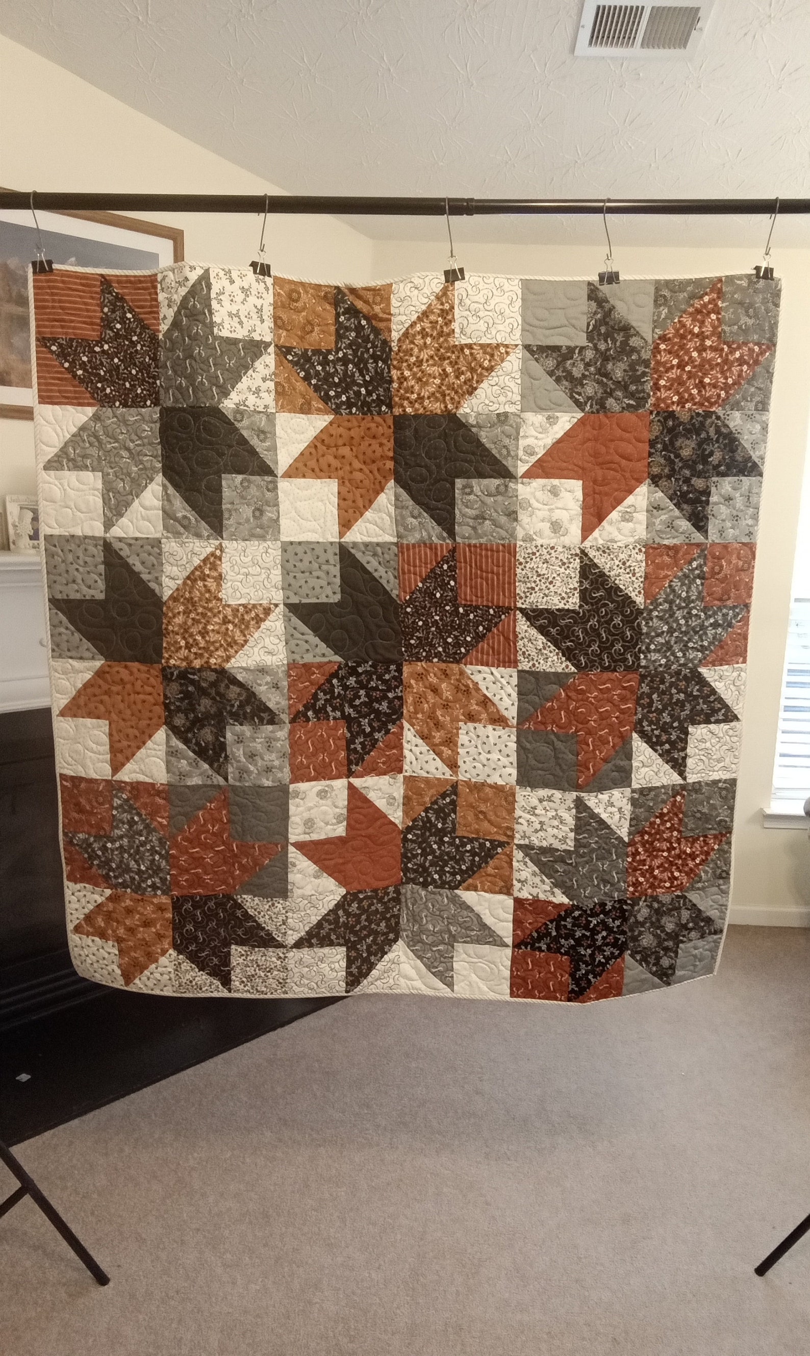Quilted Throw or Table Topper - Etsy