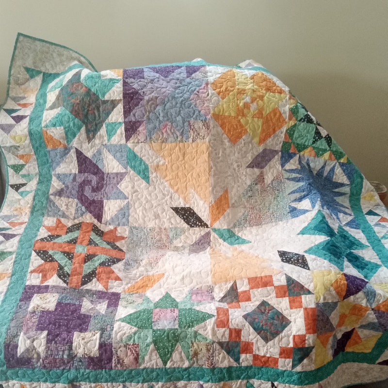 Batik Quilt Pattern - Etsy