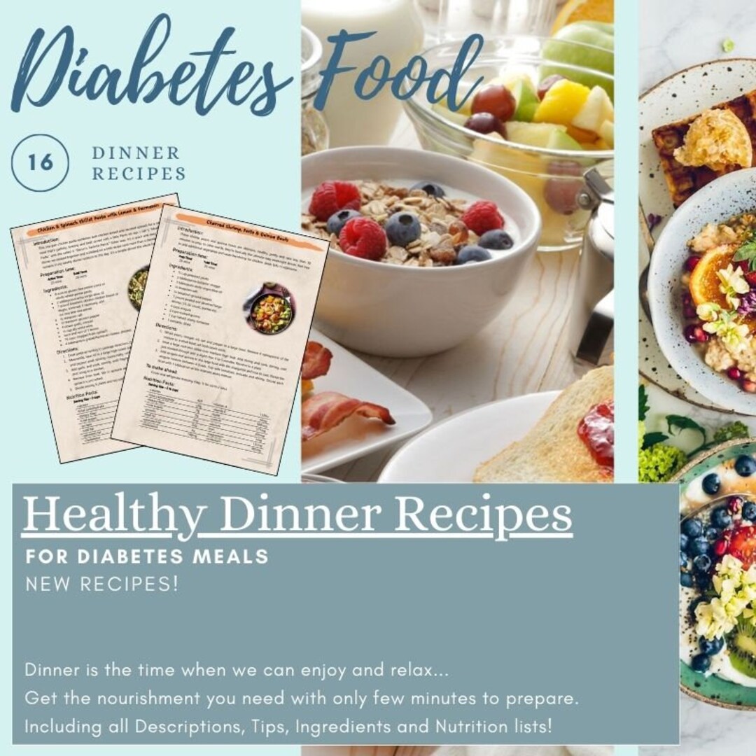 Diabetes Meal Plan | Dinner Recipes | Healthy Food for Diabetic Meals ...
