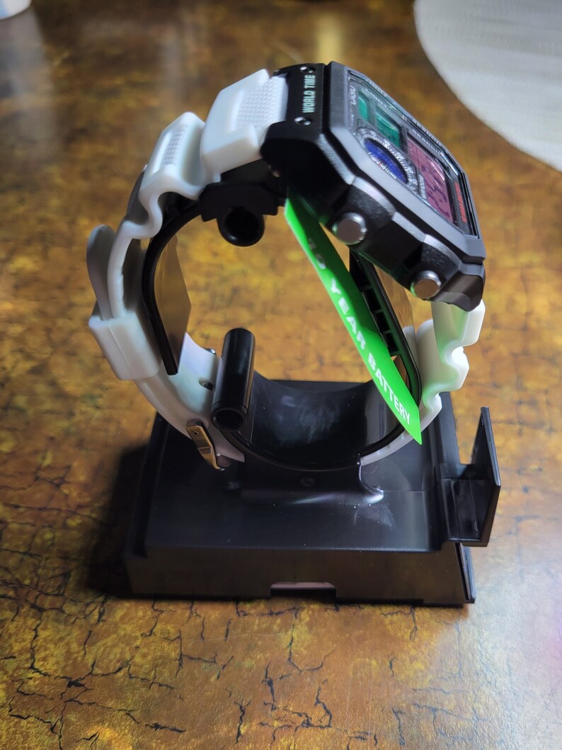 Womens Casio World Time AE-1200WH Custom Modified Travel Blue Green ...