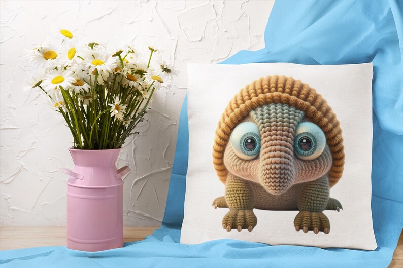 Armadillo Pillow Tatou Inspired Decor Tatou Cushion Classic Artistic Throw Pillow Classic Pillow ...