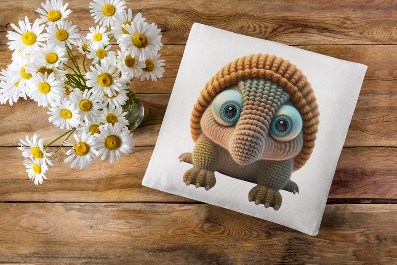 Armadillo Pillow Tatou Inspired Decor Tatou Cushion Classic Artistic Throw Pillow Classic Pillow ...