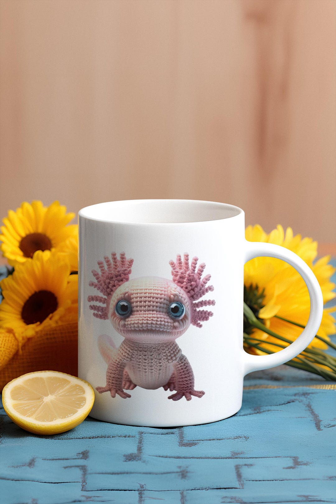 Unique Axolotl Ceramic Coffee Mug in Various Sizes - Etsy