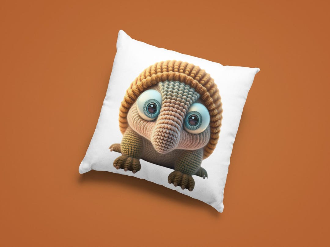 Armadillo Pillow Tatou Inspired Decor Tatou Cushion Classic Artistic Throw Pillow Classic Pillow ...