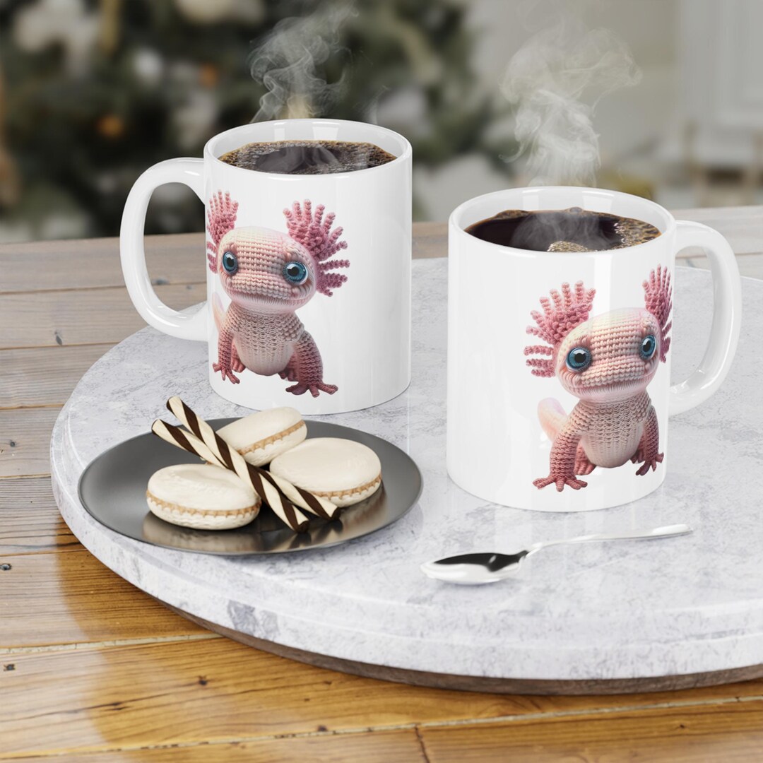 Axolotl Ceramic Mug 11oz15oz20oz - Etsy