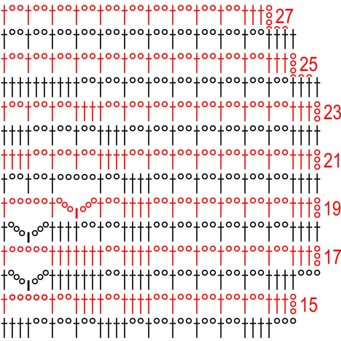 Digital Crochet Pattern PDF Instant Digital Download Filet Crochet ...