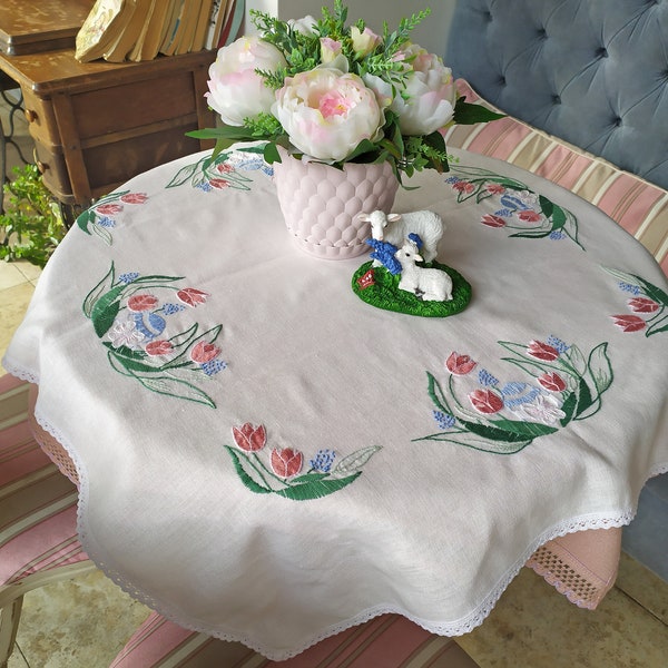 Spring Tablecloth - Etsy