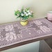 Roses Filet Crochet Doily Filet Crochet Table Runner Crochet Runner ...