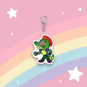 FNF Acrylic Keychains - Smile - Kawaii Keychains - Funny Keychains ...