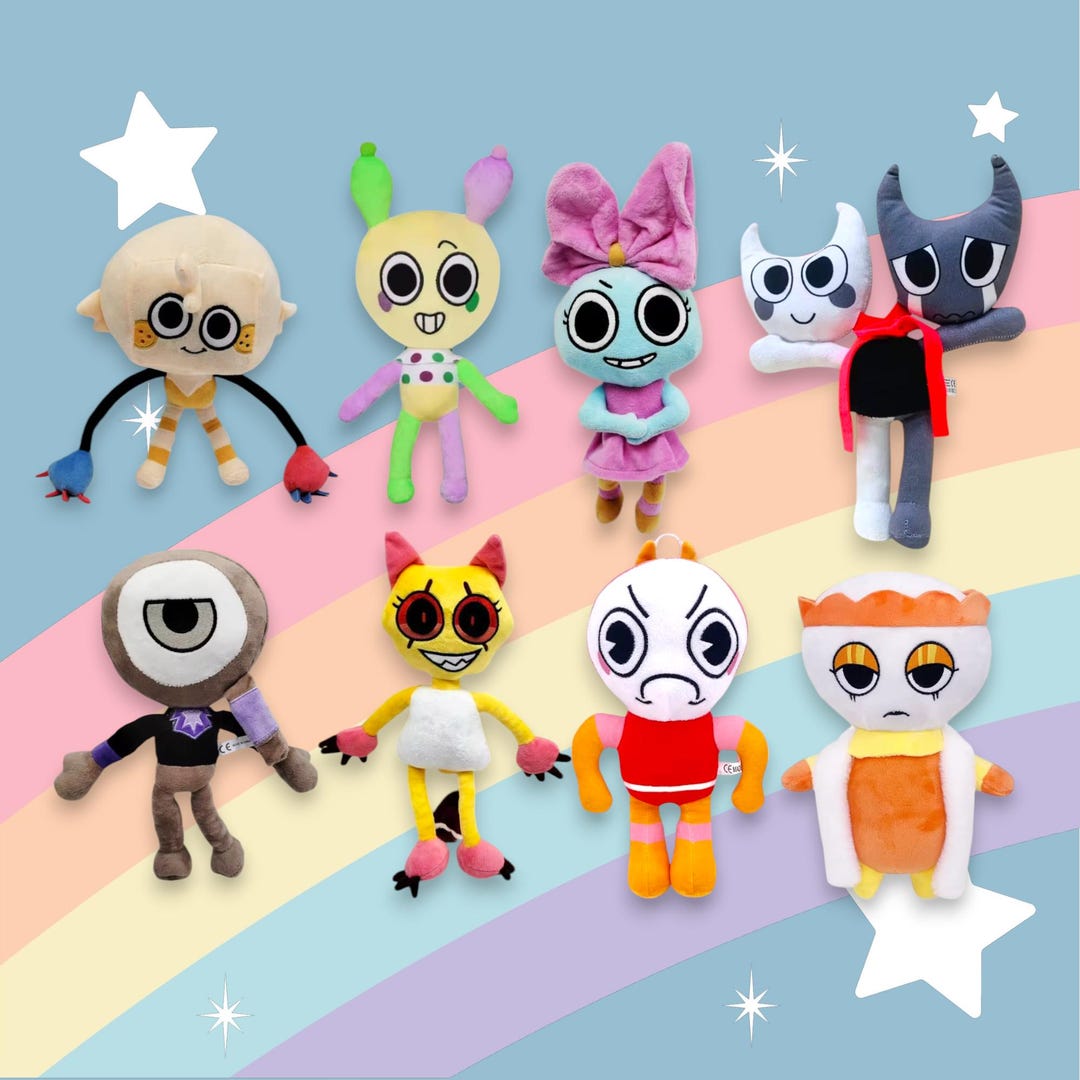 Dandys World Plush - Kawaii Plush - Funny Plush - Stuffed Animal ...