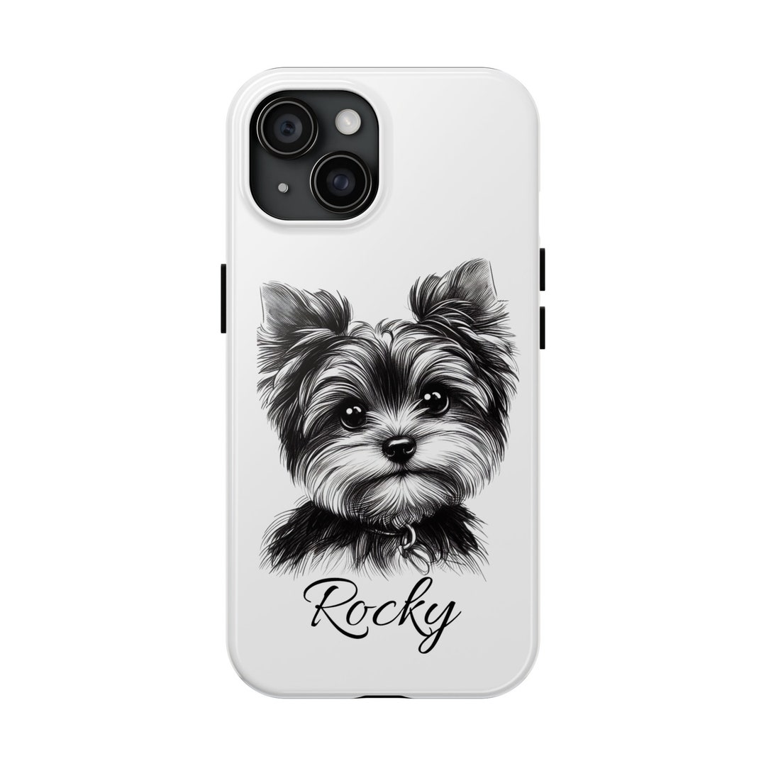 Custom Pet Yorkie Case for Iphone®, Hard - Etsy