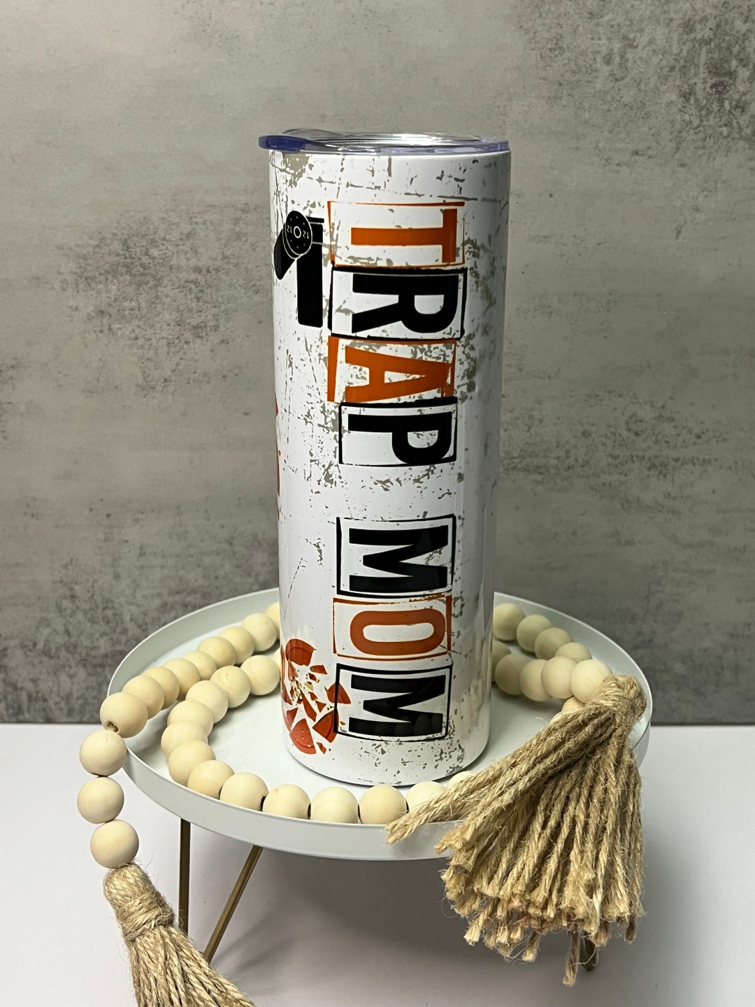 Trap Mom Sublimated Tumbler Trap Shoot Tumbler Bustin Clay Clay Pigeon ...