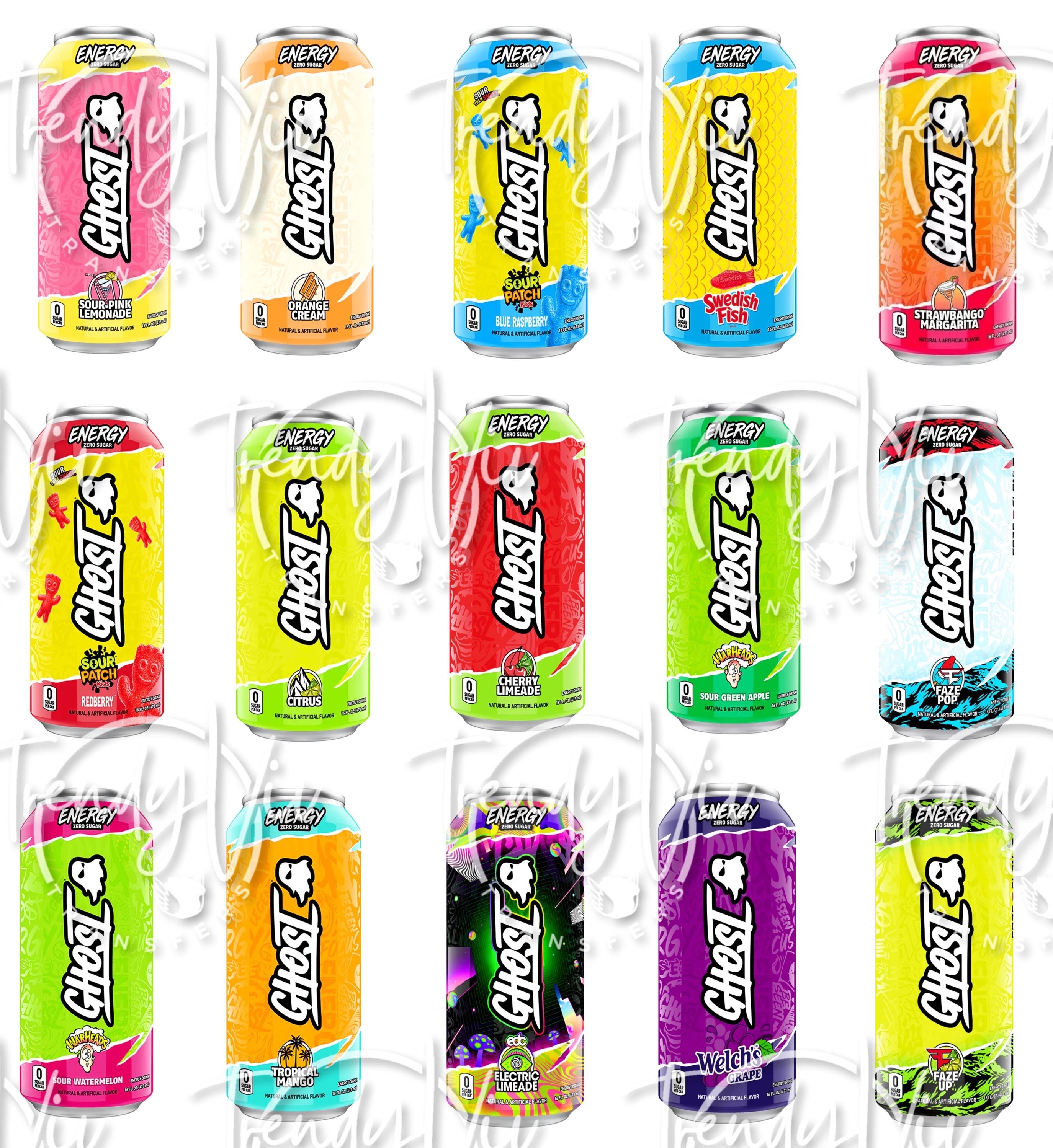 Ghost Digital Download * NOT a CUP WRAP*|| Ghost || Energy Drink ...