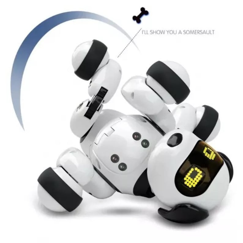 Interactive AI Robot Dog Smart 2.4G Wireless, Programmable and Talking ...