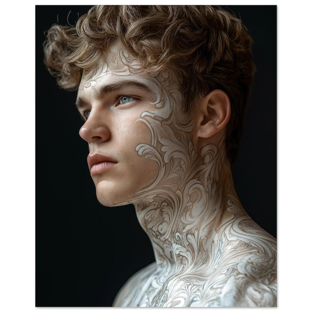 Nils Bodypainting Poster - Etsy
