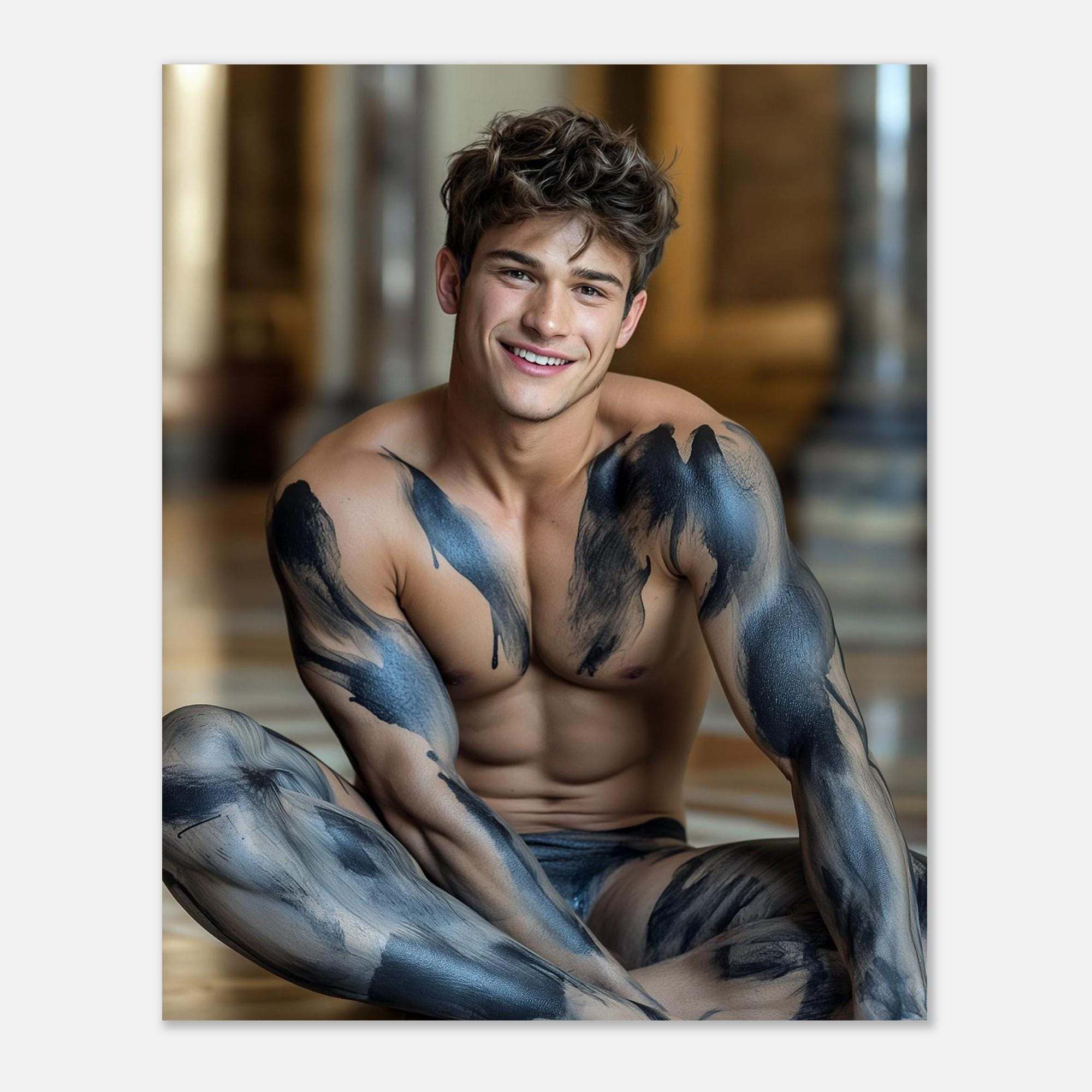 Jules Bodypainting Poster - Etsy