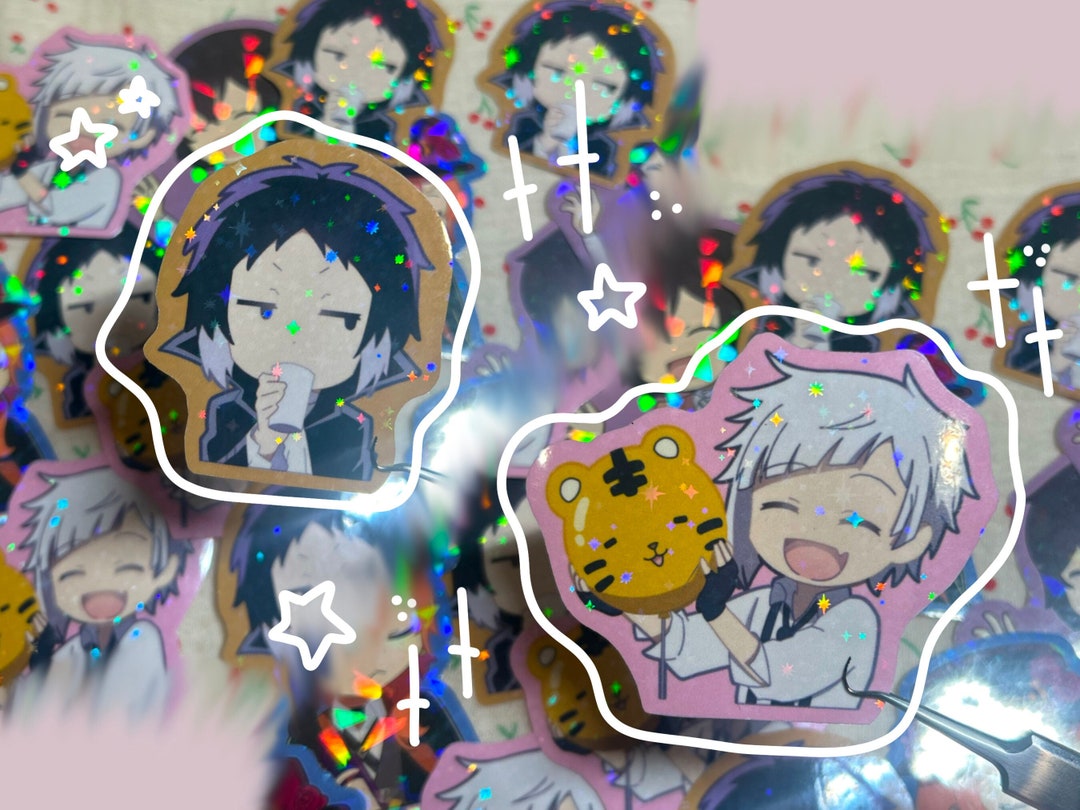 Ryunosuke Akutagawa & Nakajima Atsushi Vinyl Sticker || Waterproof ...