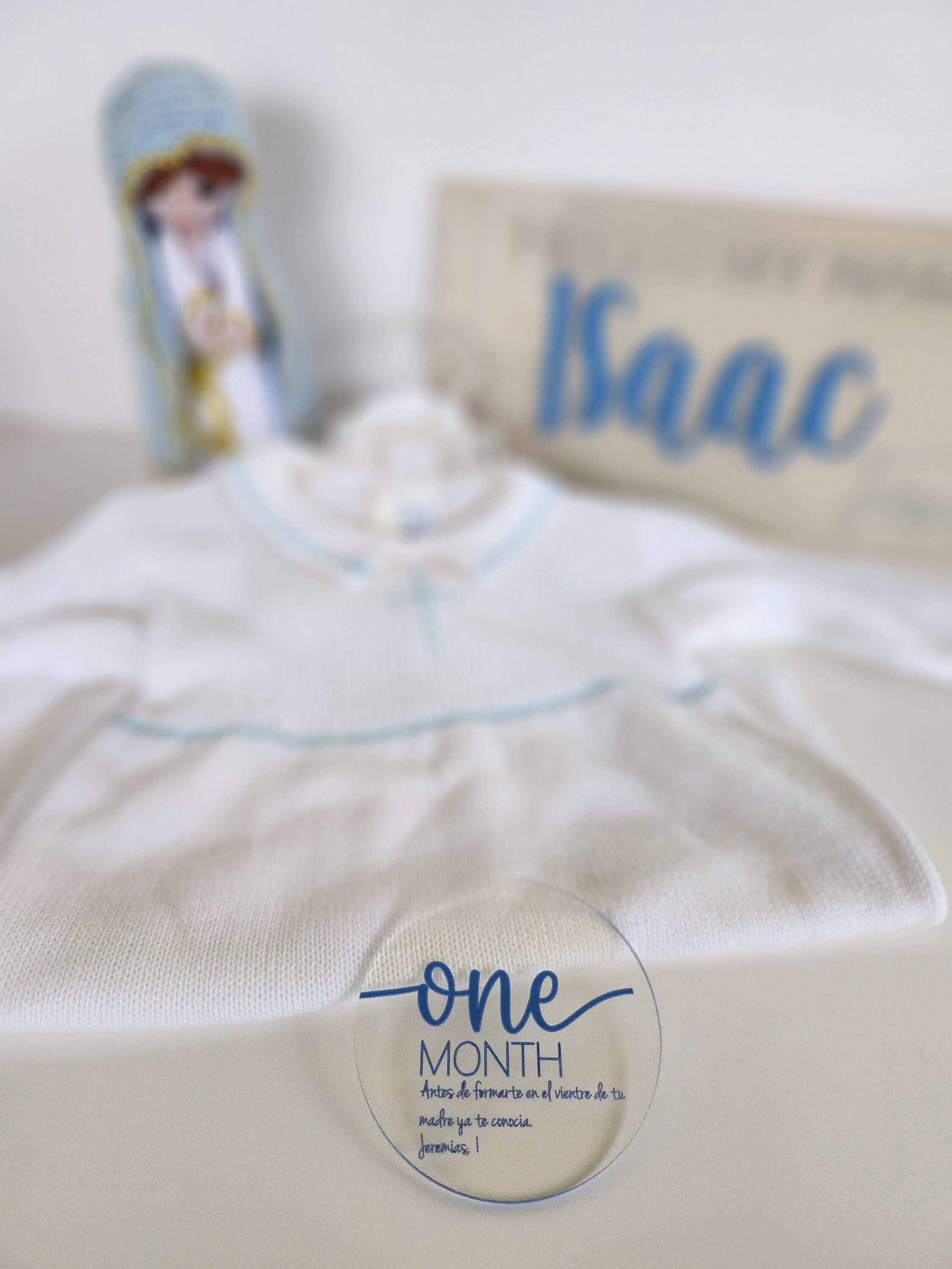 Monthly Baby Milestone With Bible Verses - Acrylic Name Sign - Nursery ...
