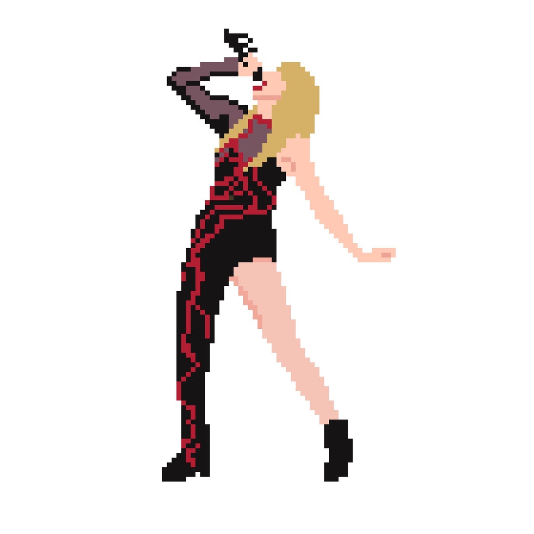 Rep Era Taylor Swift Cross Stitch Pattern - Etsy