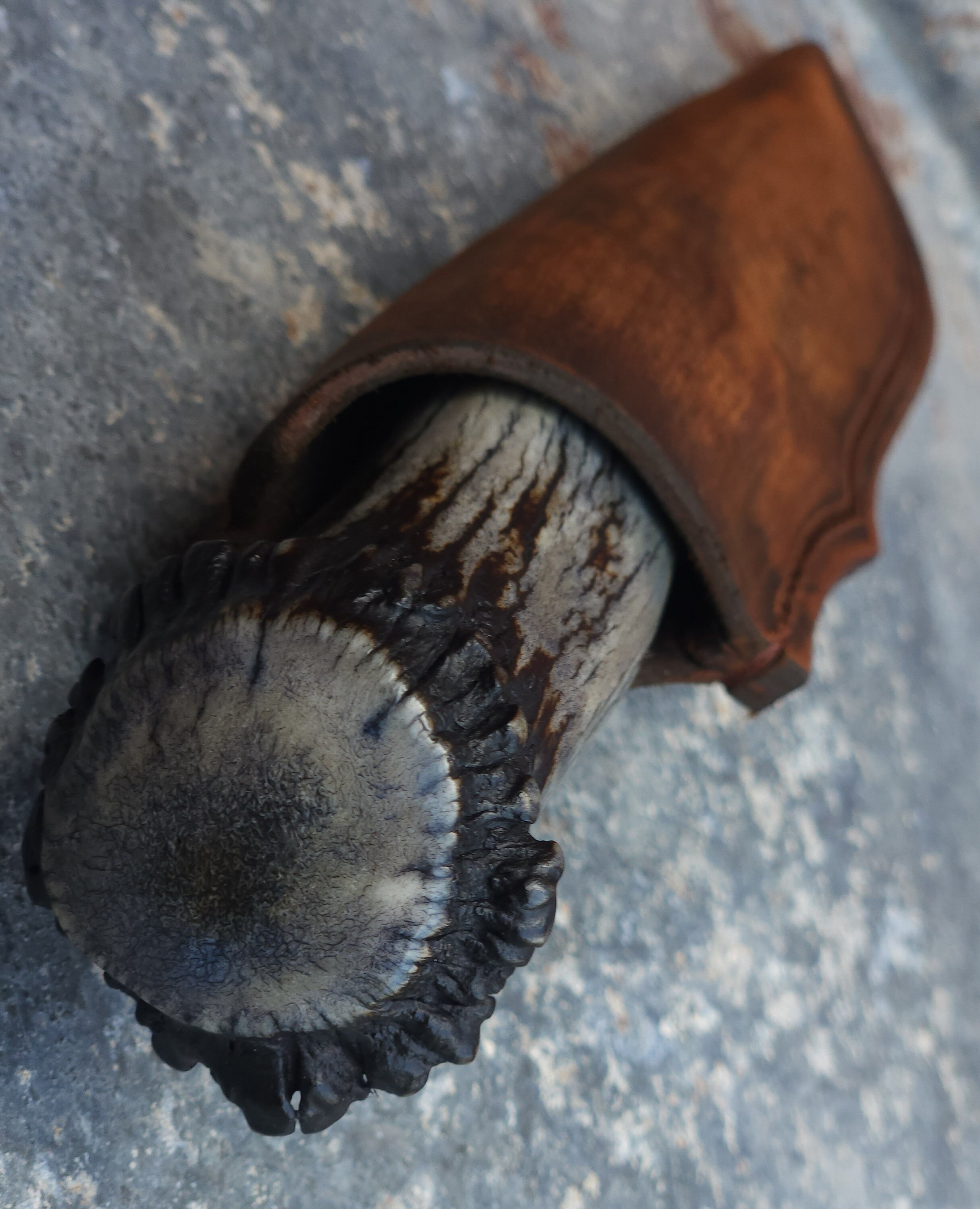 Copper Damascus Knife cu-mai Hand Forged Handmade in the USA - Etsy