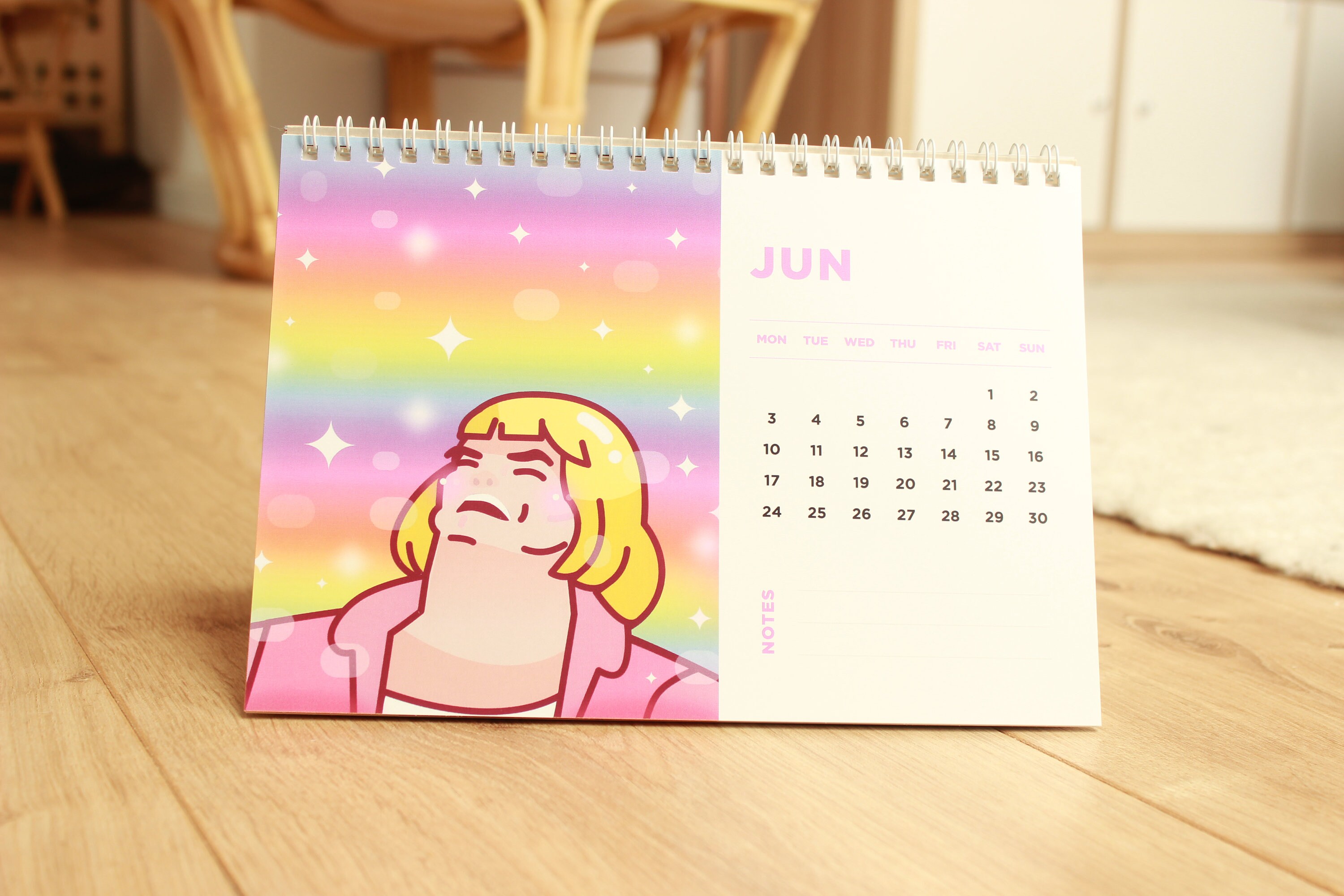 Meme Calendar 2024 Desk Calendar - Etsy