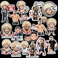 Nate Diaz Sticker, Nate Diaz, UFC, UFC Sticker, War Diaz, Diaz Brothers ...