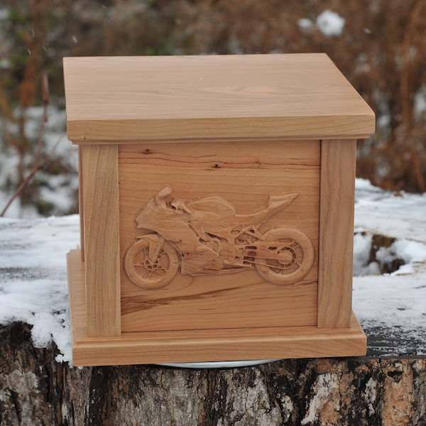 Motorcycle Memorial Keepsake - Etsy