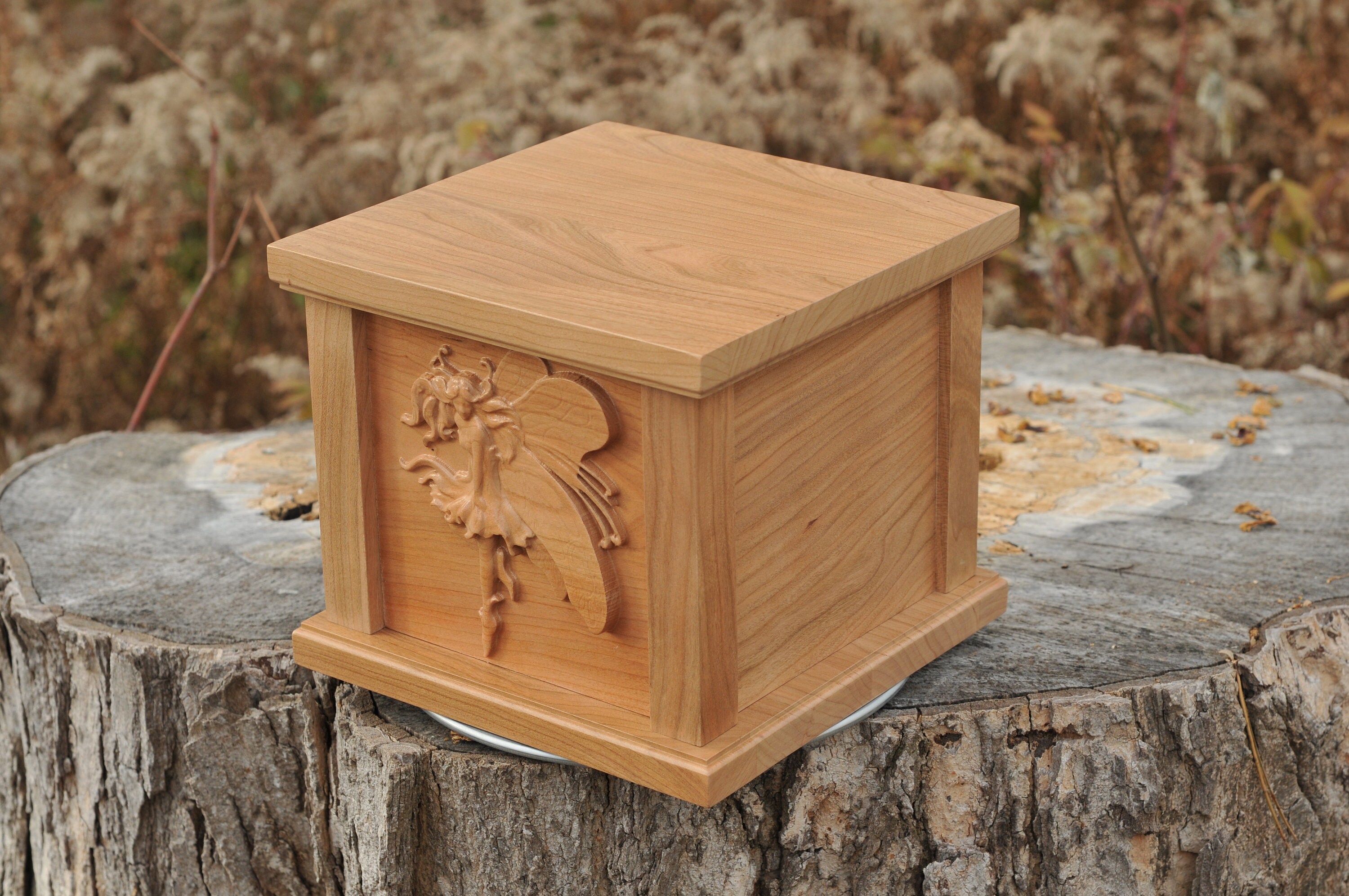 Enchanted Fairy Cremation Urn, Memorial Ashes Holder, Artistic Funeral ...