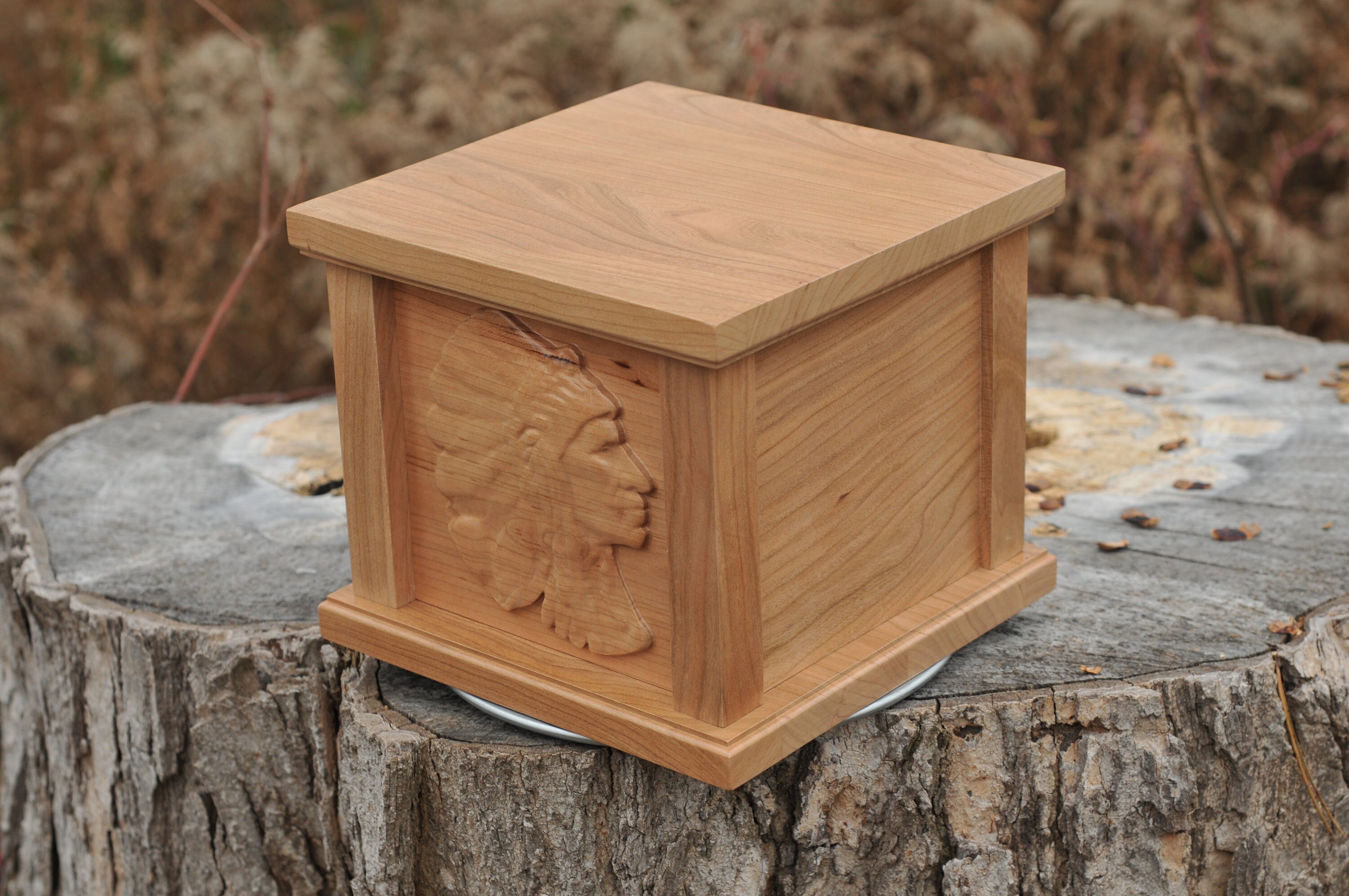 Handcrafted Native American Cremation Urn, Artisan Funeral Urn, Unique ...