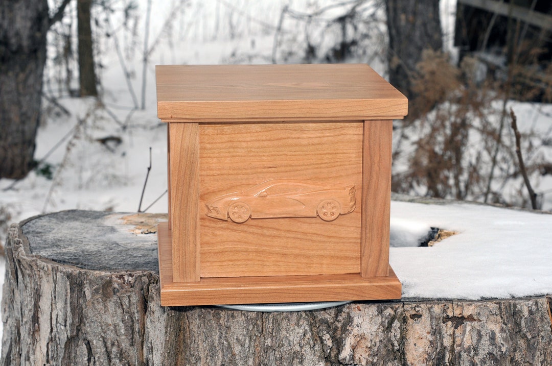 Memorial Car Urn for Ashes, Custom Cremation Keepsake, Personalized ...
