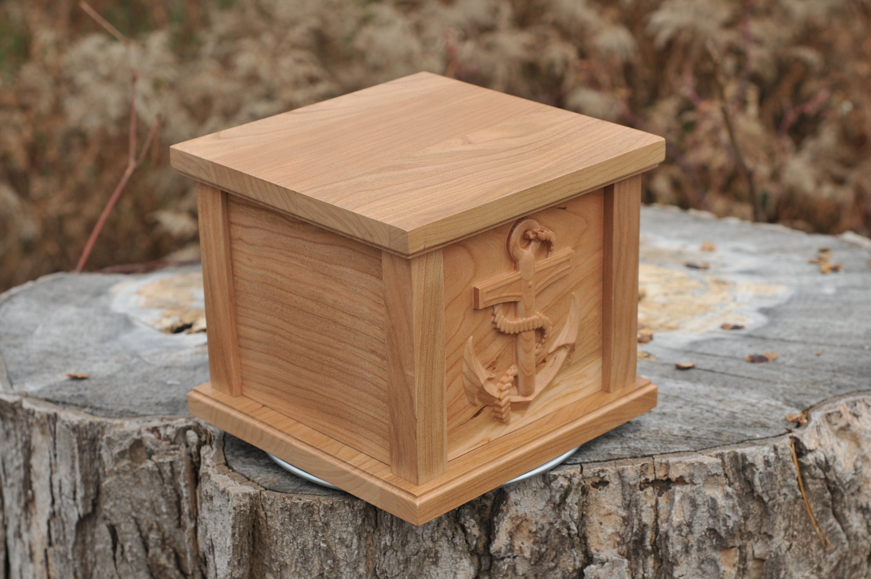 Nautical Cremation Urn, Ship Anchor Memorial, Keepsake Urn for Ashes ...