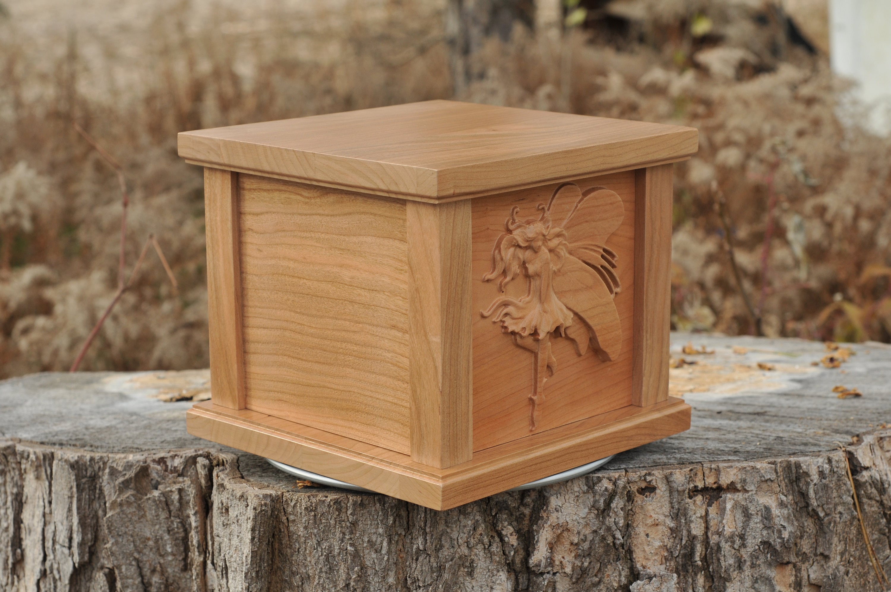 Enchanted Fairy Cremation Urn, Memorial Ashes Holder, Artistic Funeral ...