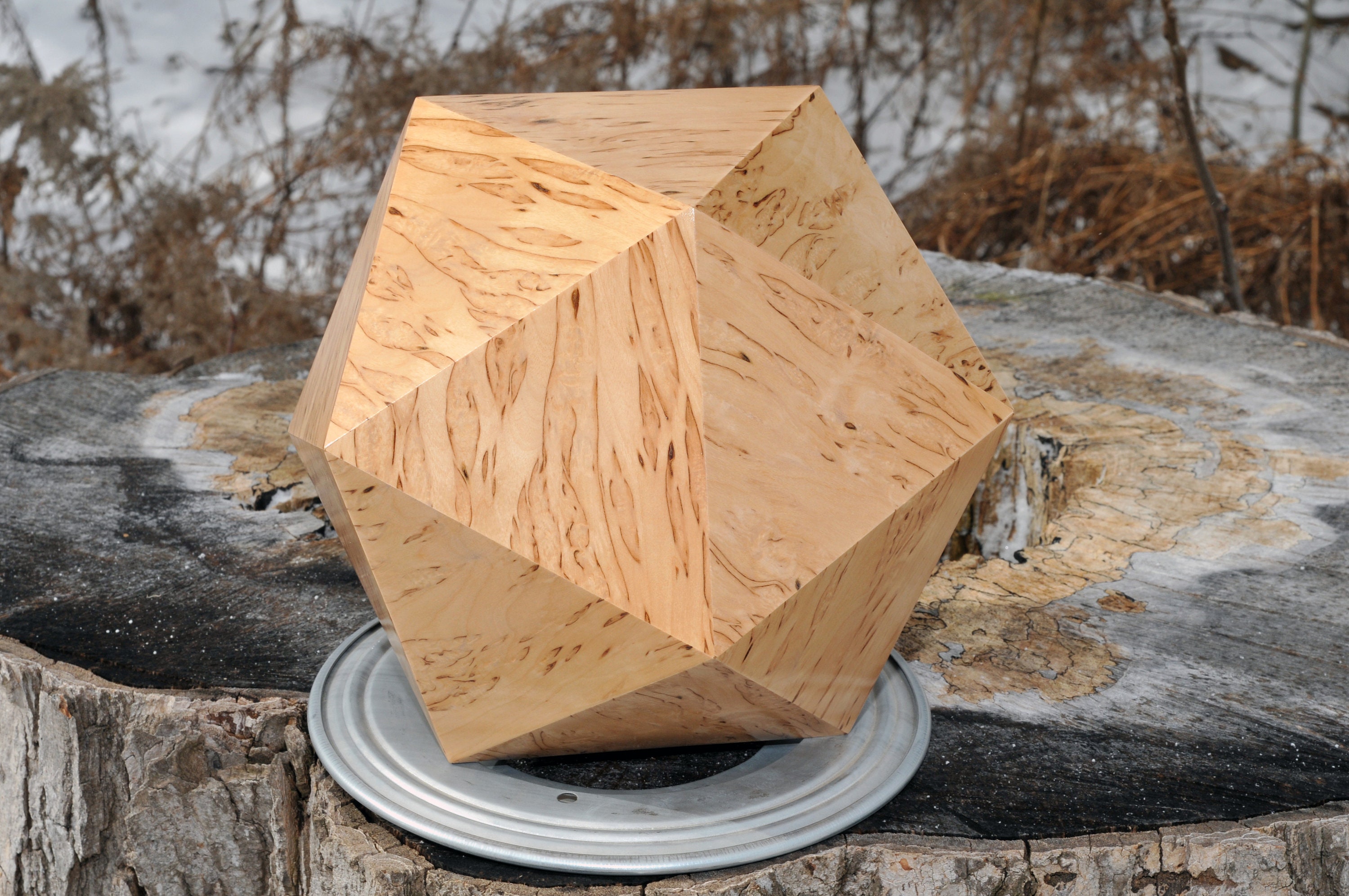 Modern Geometric Urn for Ashes, Elegant Cremation Urn, Artistic ...