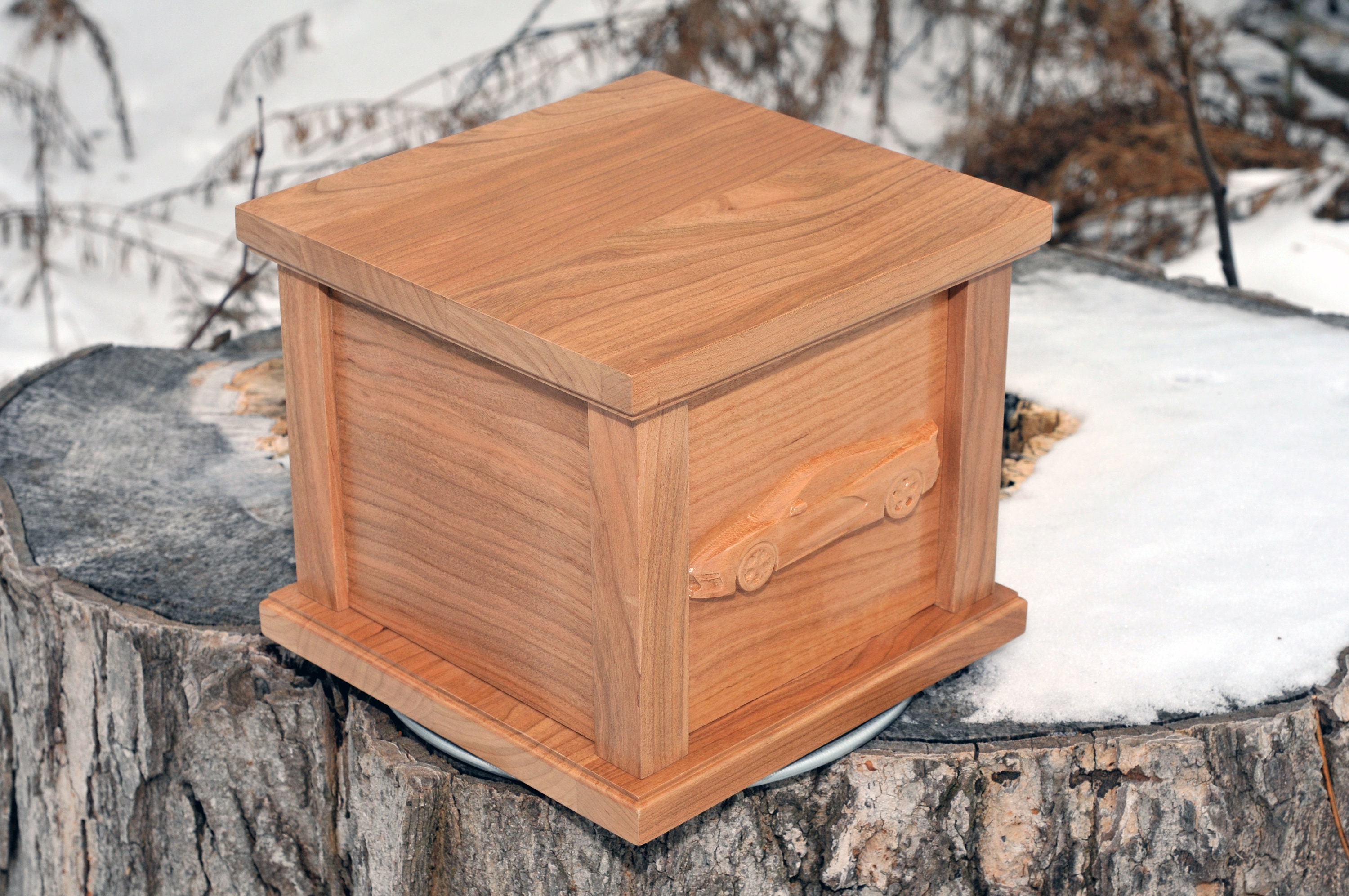 Memorial Car Urn for Ashes, Custom Cremation Keepsake, Personalized ...