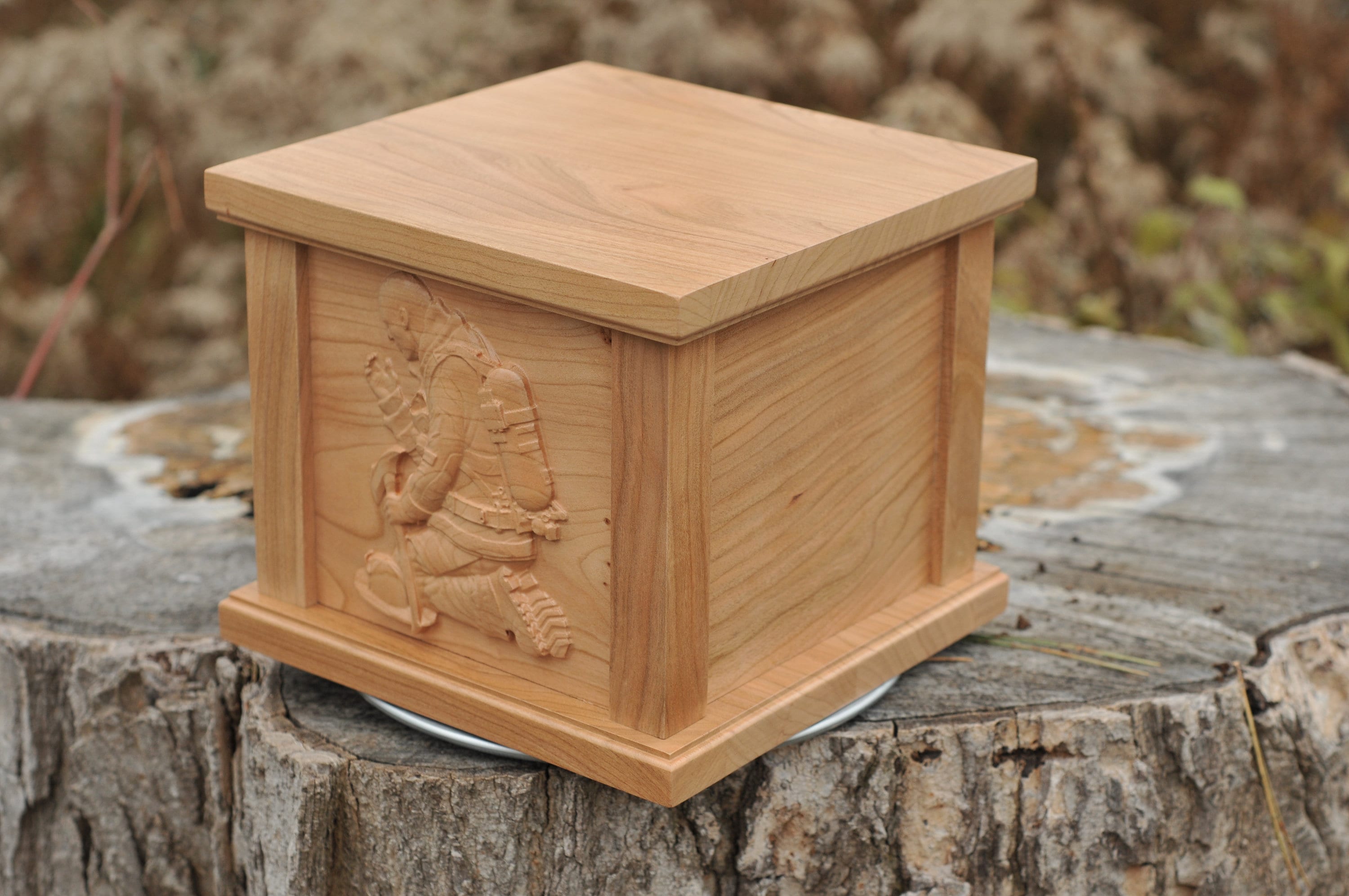 Firefighter Memorial Urn, Personalized Fire Service Keepsake, Hero's ...