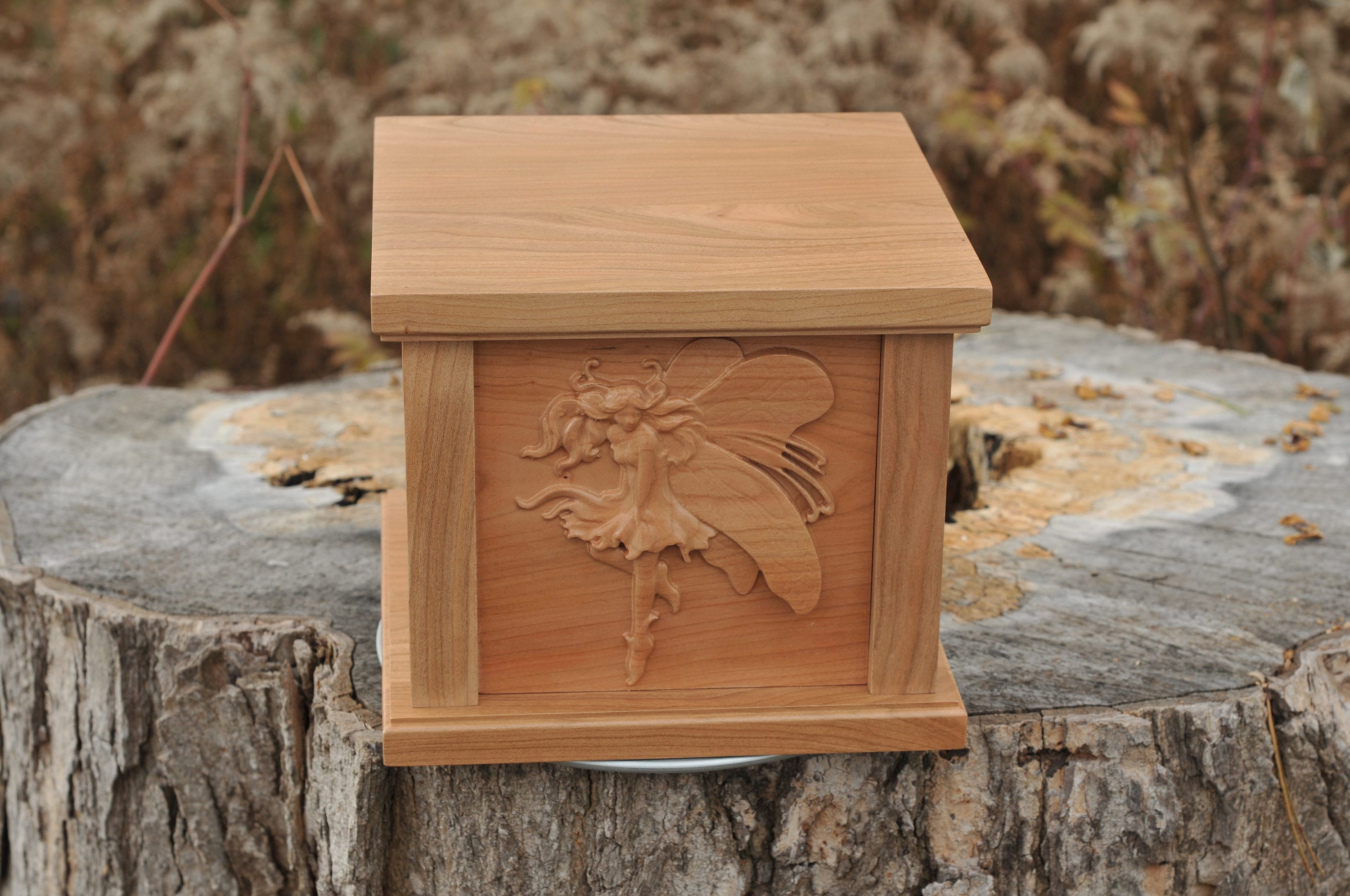 Enchanted Fairy Cremation Urn, Memorial Ashes Holder, Artistic Funeral ...