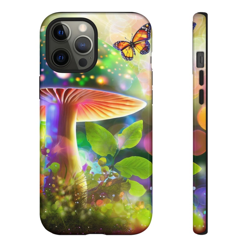 Serene Mushroom Tough iPhone Cases - Etsy