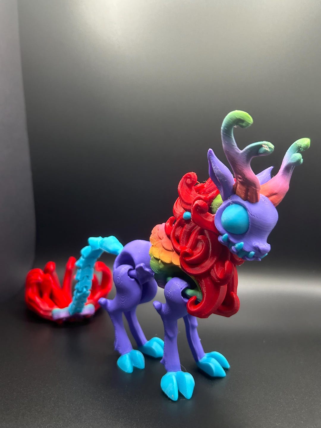 Customizable Articulated Kirin (qilin) Figurine | Creepy/cute 3D ...
