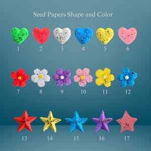 Personalized Plantable Wildflower Seed Paper: Eco-friendly Wedding ...